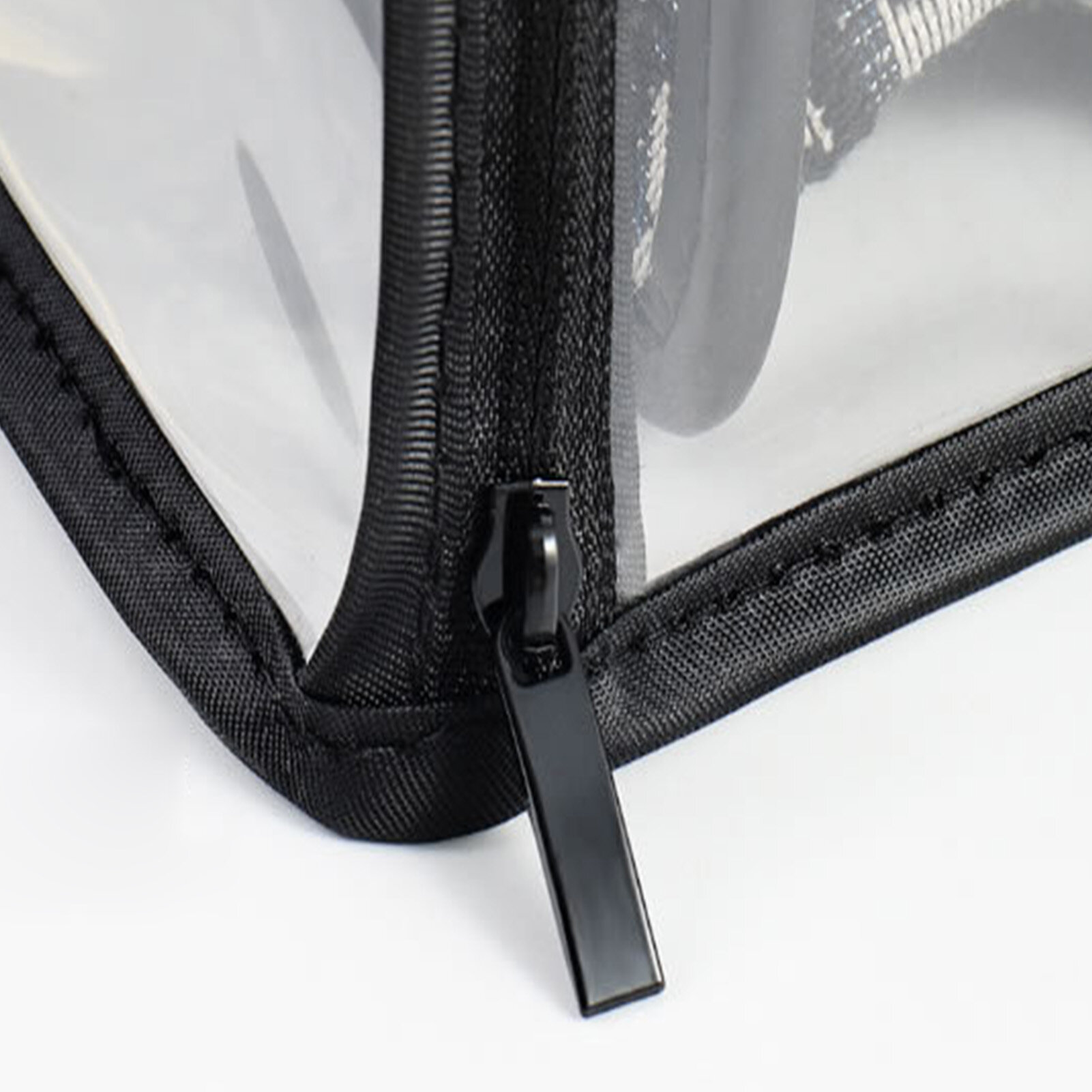 Пылесборник для сумок из ПВХ, прозрачный защитный чехол для кошелька, органайзер с застежкой-молнией и ручкой для шкафа, дорожных косметических средств