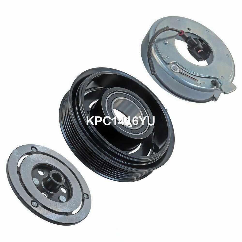 Шкив компрессора кондиционера, для Ниссан Цефиро 3, Максима 2, 4 арт KPC1416YU