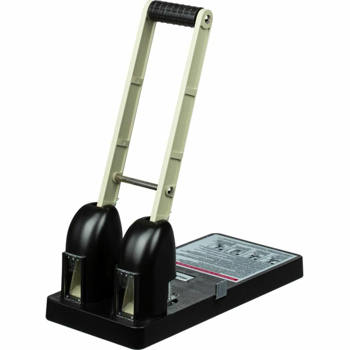 Дырокол мощный Attache (до 150 листов, 2 отверстия), металл/пластик, черный/серый