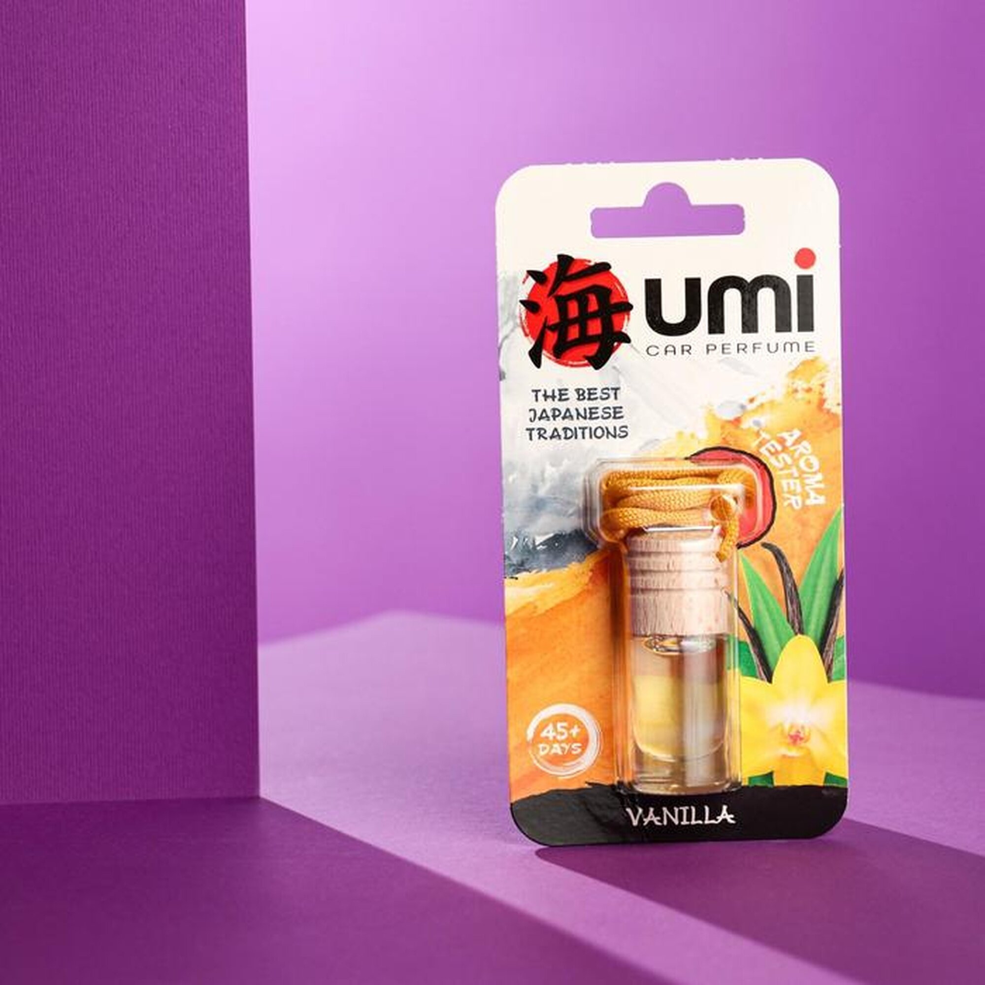 Ароматизатор Tensy UMI TB-2005, ваниль, для зеркала заднего вида, 4мл