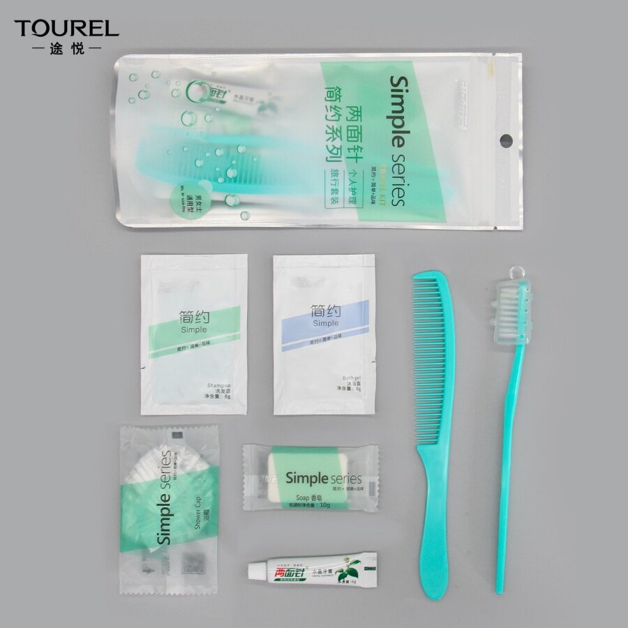 Дорожный набор "Зубная щетка", с одноразовыми принадлежностями