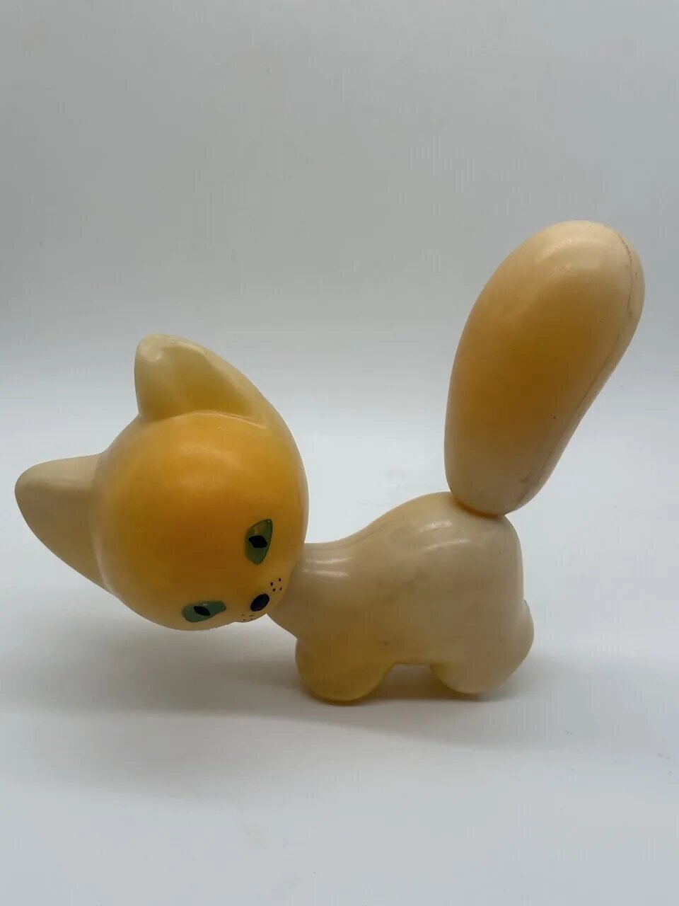 Игрушка Котик Охтален ссср 60 годы винтажная