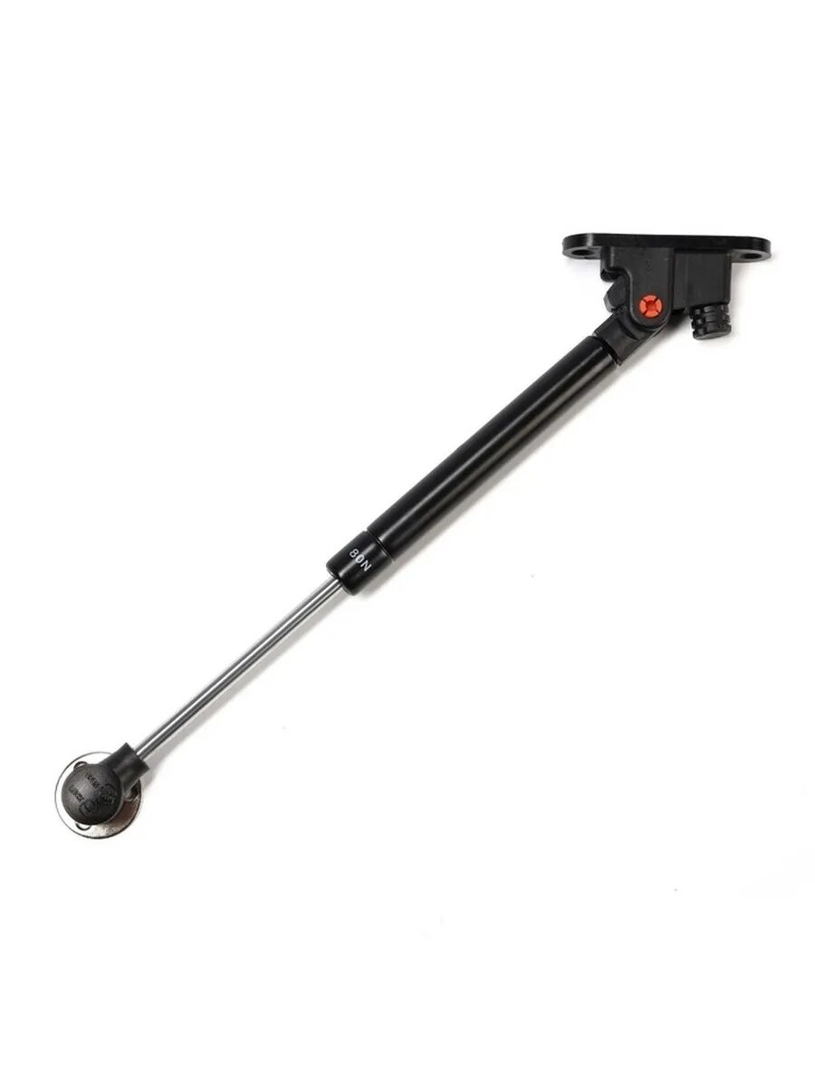 Газлифт со стопором 80N, черный, 2 шт.