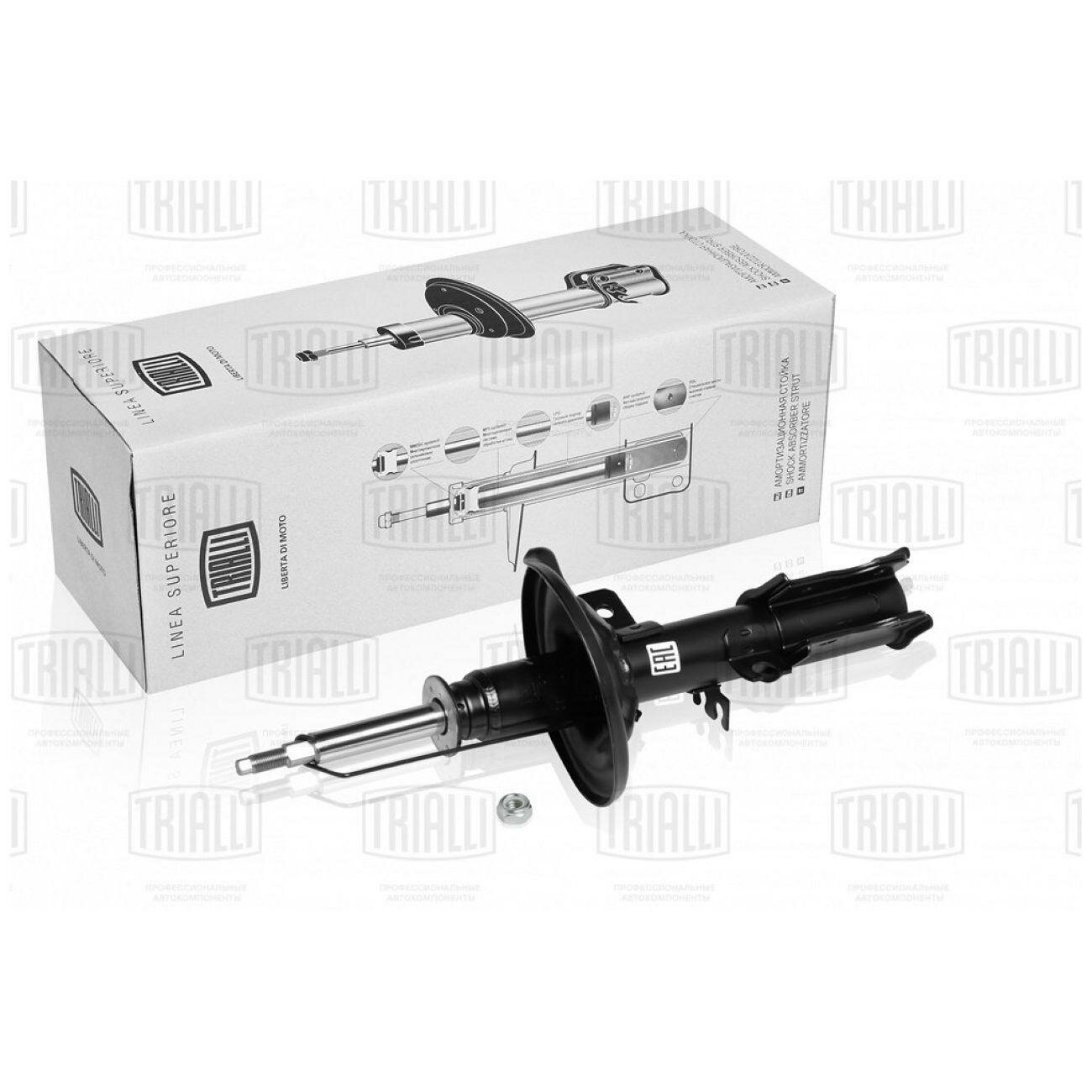 Trialli амортизатор стойка для автомобилей перед. прав. газ. ag08360