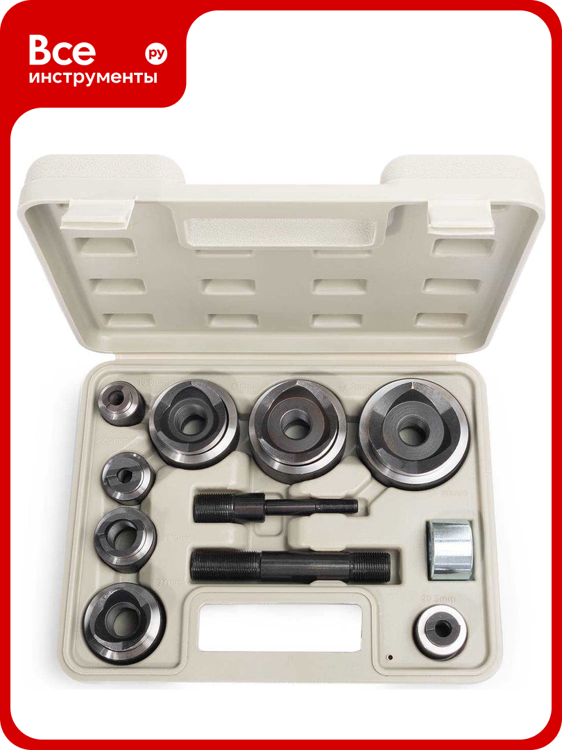 Набор матриц для пробивки отверстий нмпо-pg КВТ 61811, пробивки отверстий нмпо