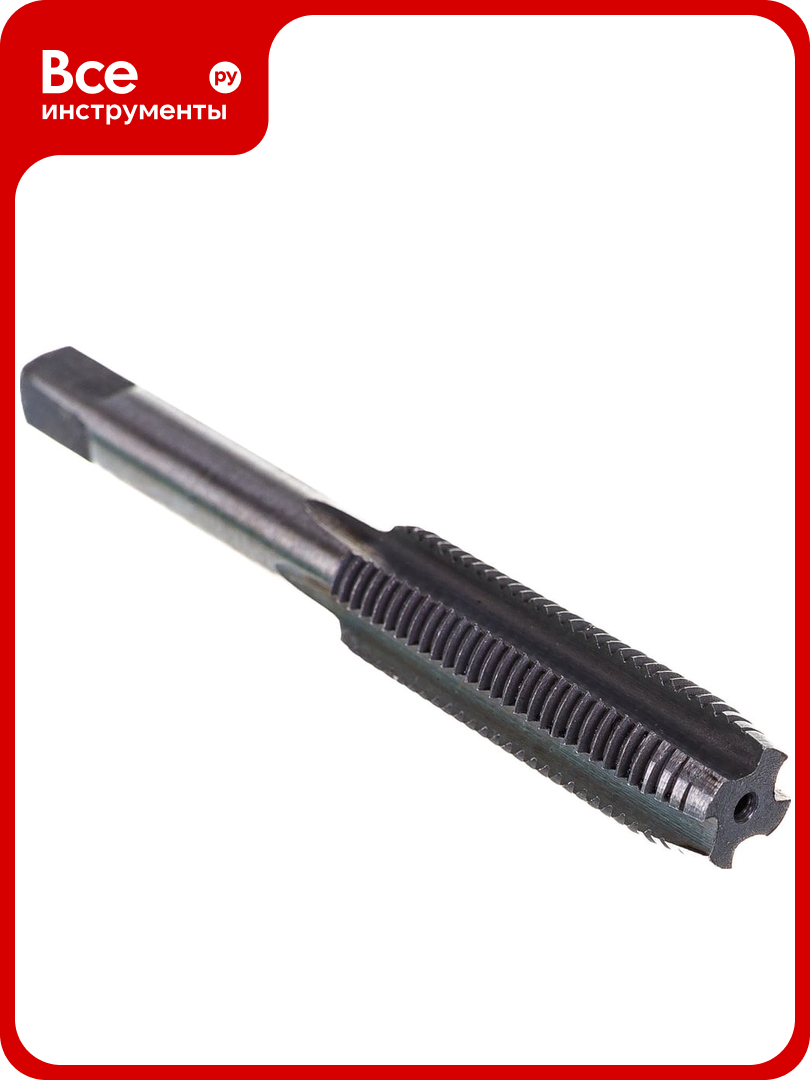 Дюймовый метчик 7/16-20 UNF 9ХС ТехноСталь t206112, с добавлением хрома