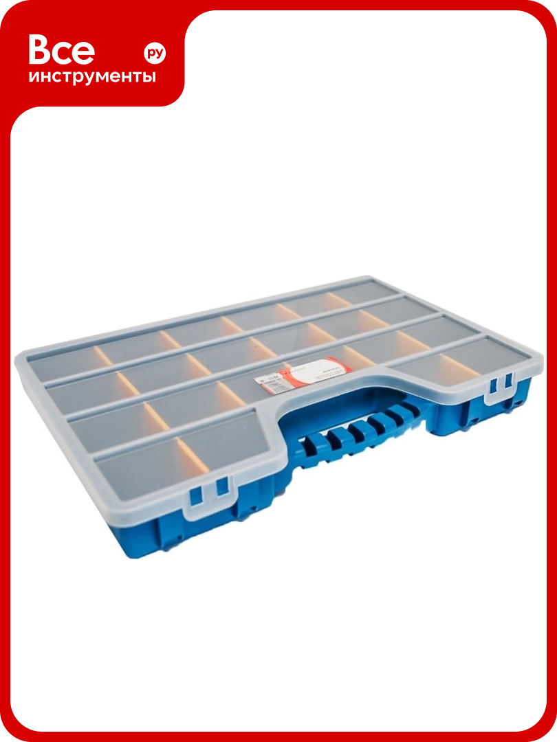 Органайзер для хранения Jettools 510х325х60мм JT1602323, для хранения крепежа метизов инструментов расходных материалов