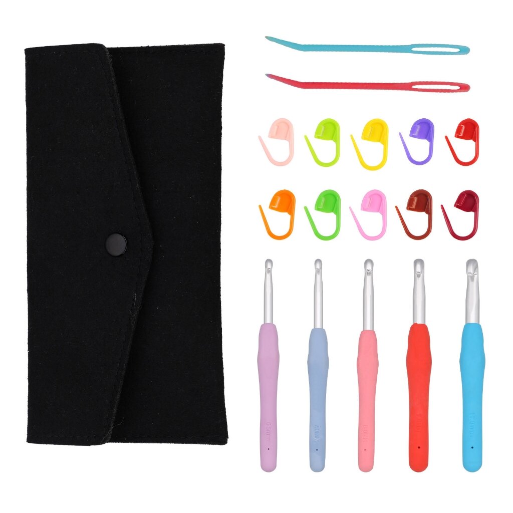 Набор Вязальных Крючков Маркеры Для Шитья Вязальная Игла Маркеры Для Вязания Большой Ушко Швейная Игла Аксессуары Для Вязания