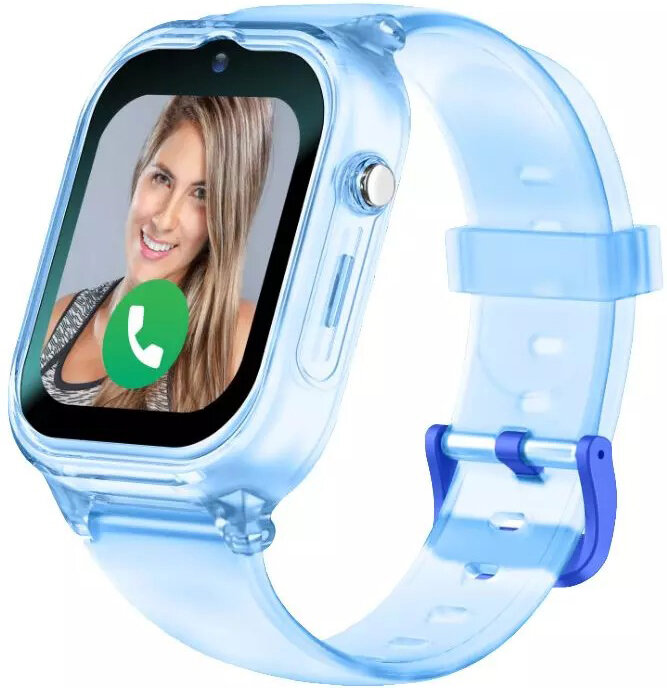 Детские умные часы Leef "Cosmic", голубой, отслеживание местоположения