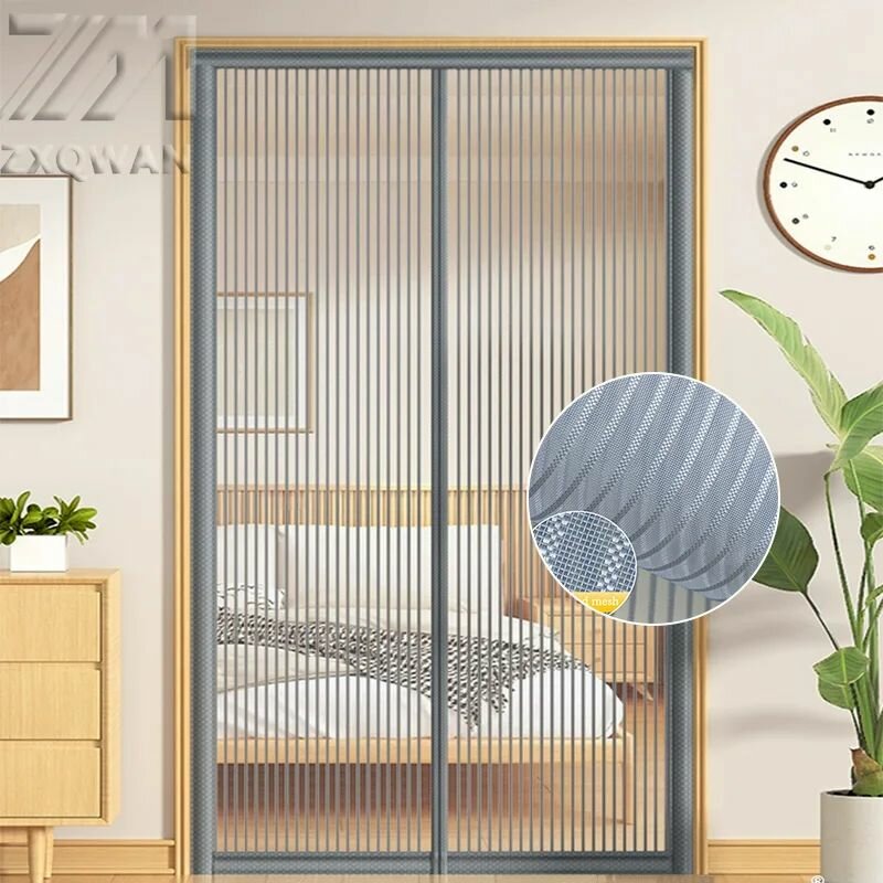 Москитная сетка из стекловолокна сетка москитная на дверь,200, серый,85