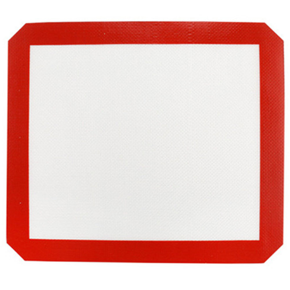 Пищевая кладка Силиконовая теплостойкость для выпечки для выпечки для выпечки лоток коврик для пирога тесто тесто (29*26 см)