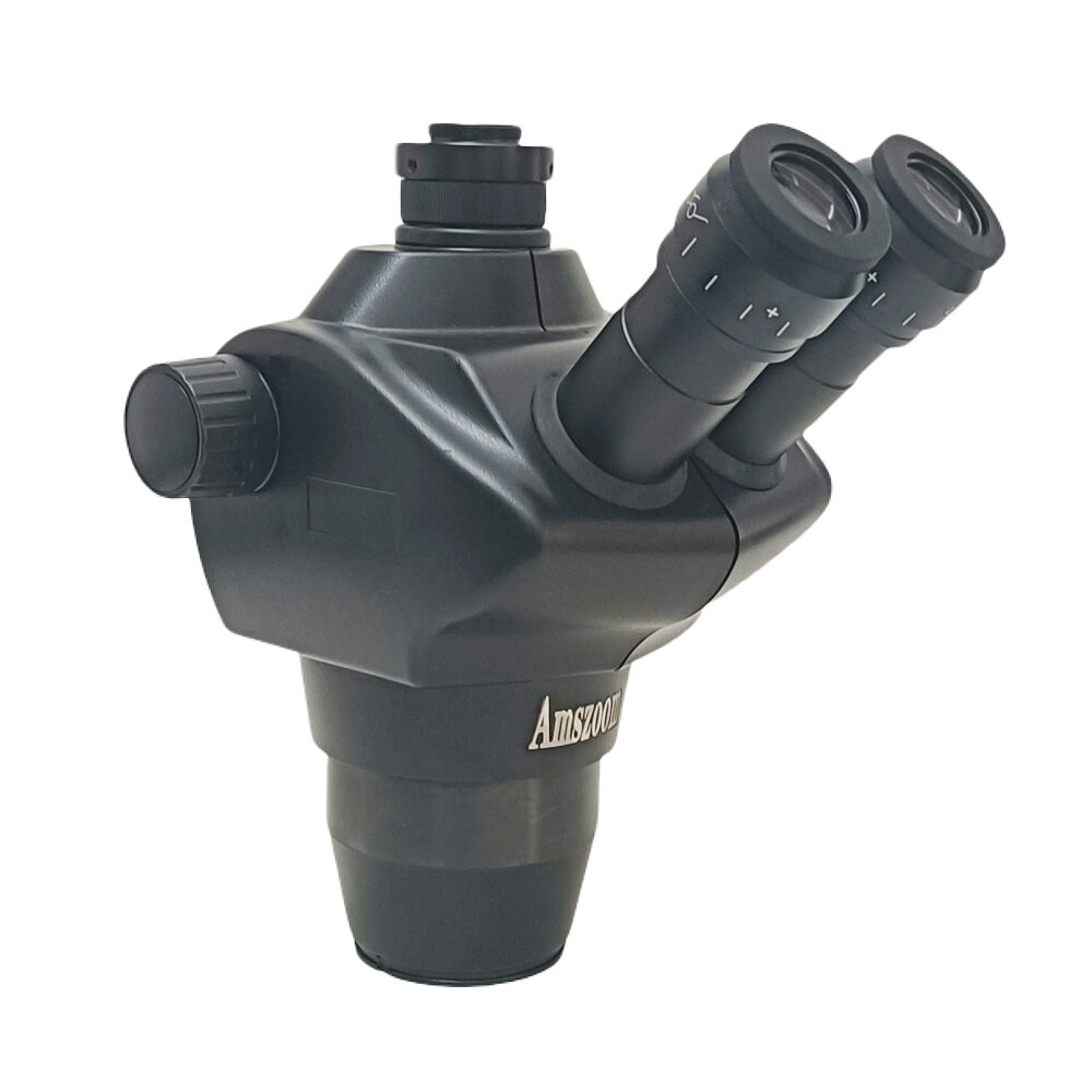Professional 8X-50X Trinocular Microscope Plastic Material Head