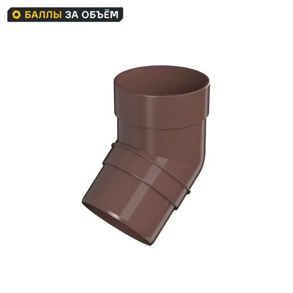 Колено Технониколь Оптима 135° 150 мм коричневый