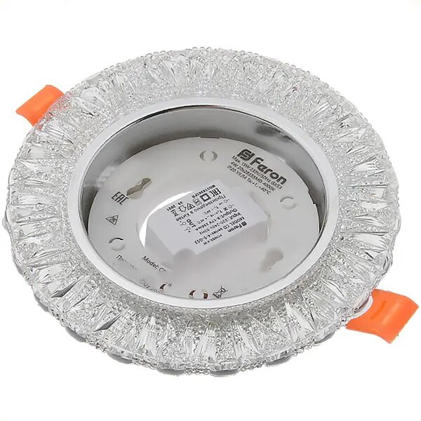 Светильник точечный встраиваемый Feron Bright CD4023 под отверстие 80 мм GX53 цвет хром