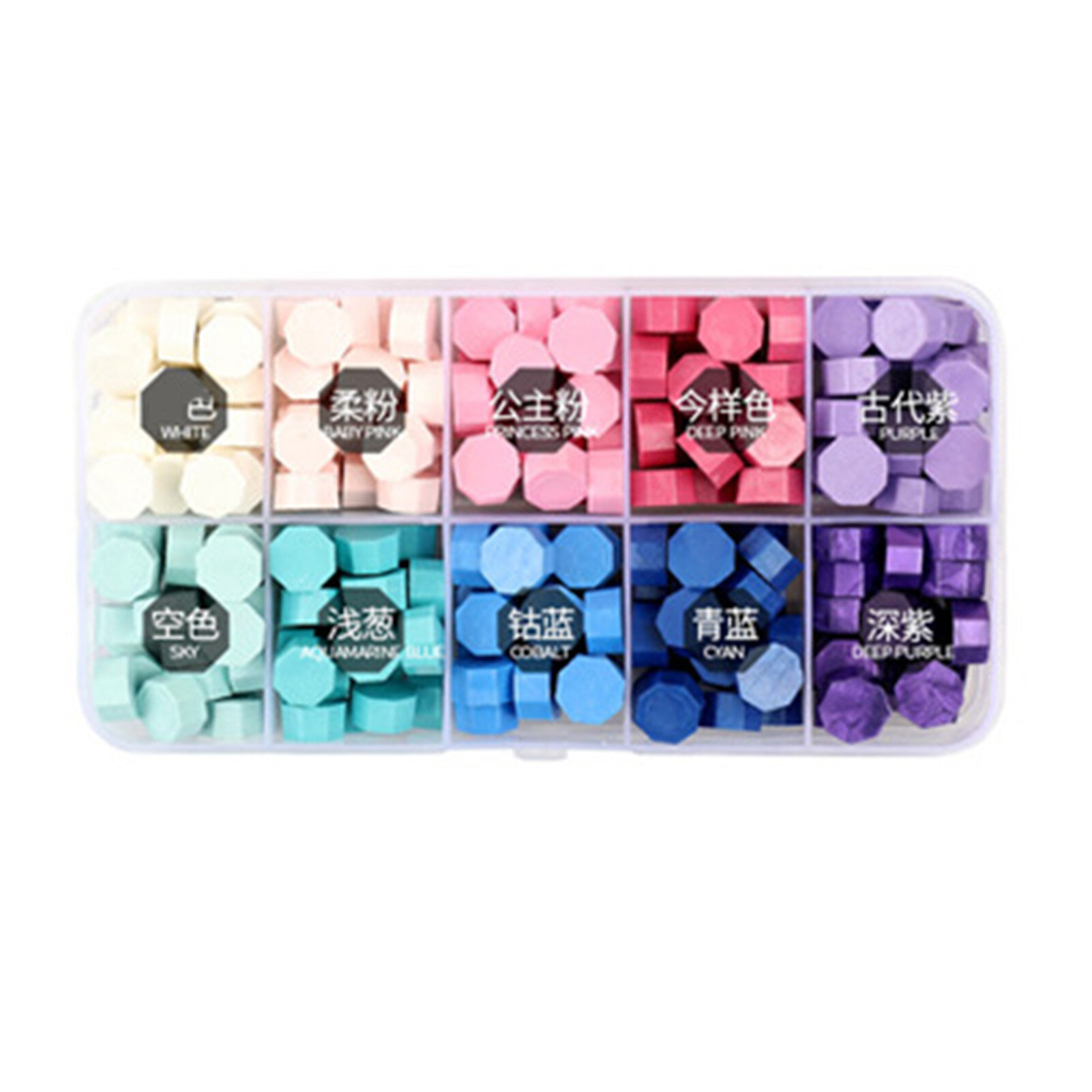 Красочные бусины с сургучной печатью с коробкой для хранения, 200 шт. Бусины из сургучового сургуча для сургучной печати, свадебных приглашений, писем, конвертов, открыток, украшения упаковки, поделок