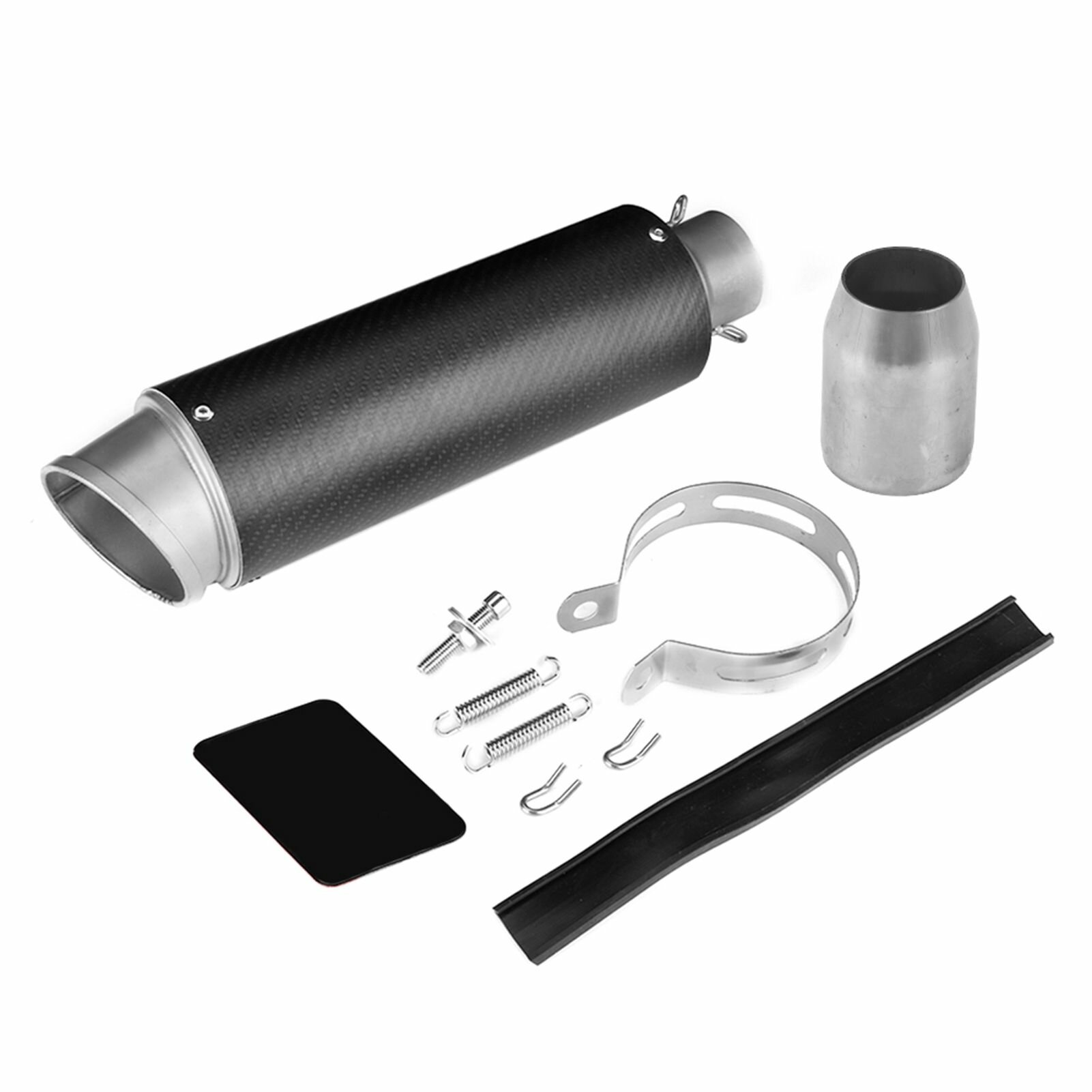 Глушитель 51 мм матовый для мотоциклов Honda/Yamaha/Kawasaki/Suzuki