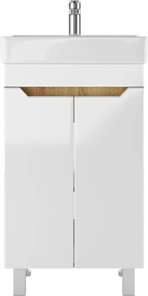 Тумба под раковину Айсберг, "Енисей 50" Мечта без ящика Дуб сонома