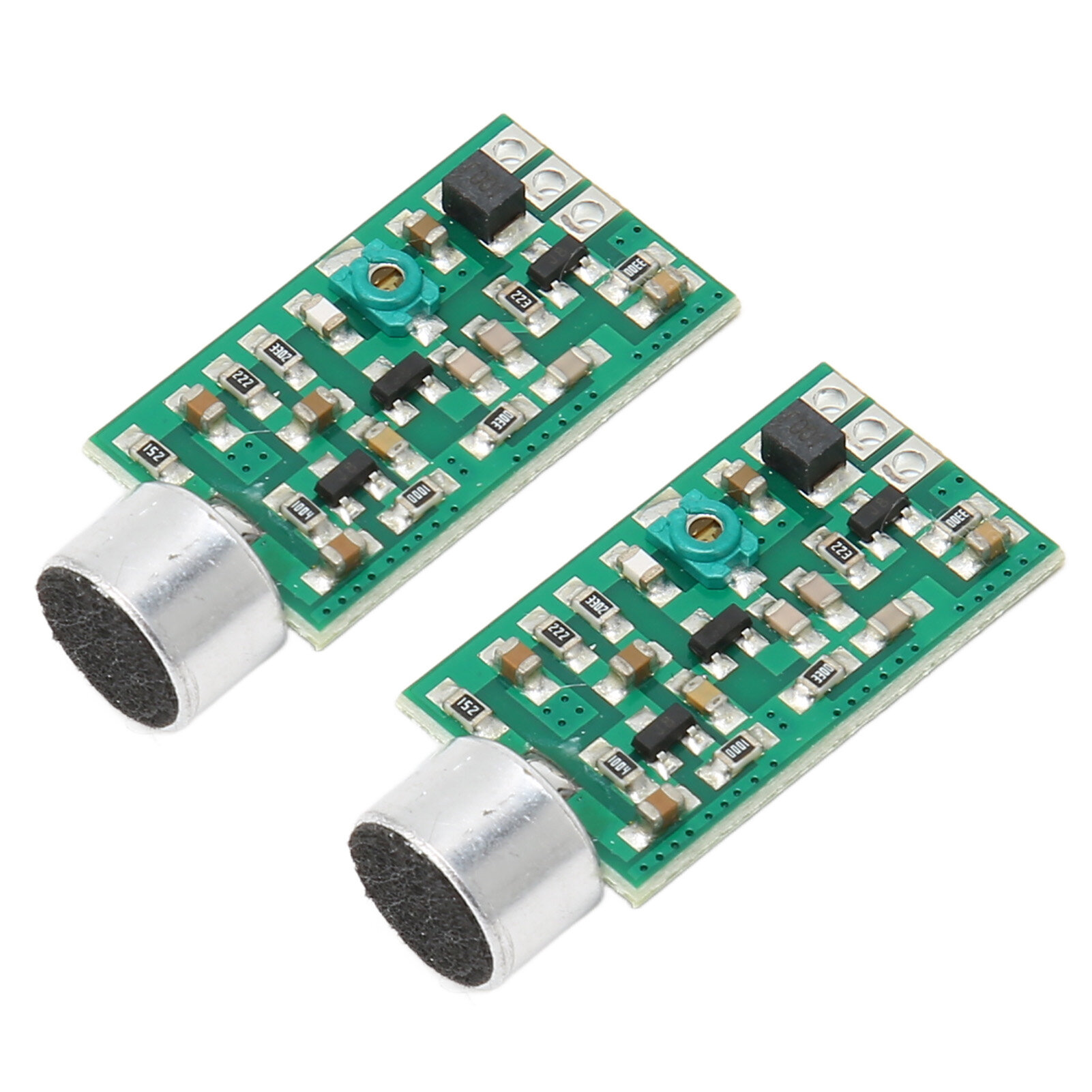 2pcs FM -передатчика модуль Module Professional v4.0 Мик беспроводной звук для радио 0,7-9 В