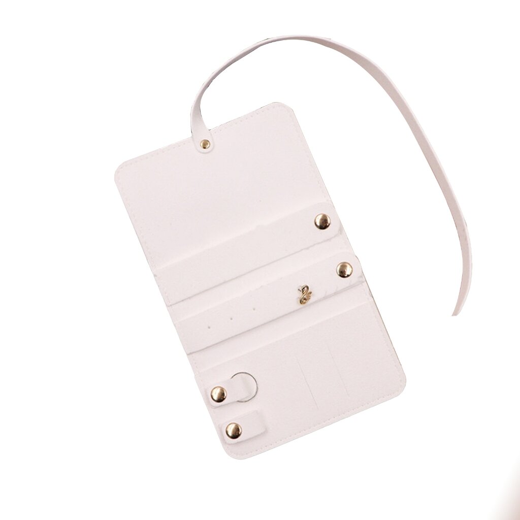 Маленькая Ювелирная Сумка Футляр Для Ювелирных Изделий Ожерелья Сумка Для Хранения Элегантных Дорожных Ювелирных Изделий Футляр