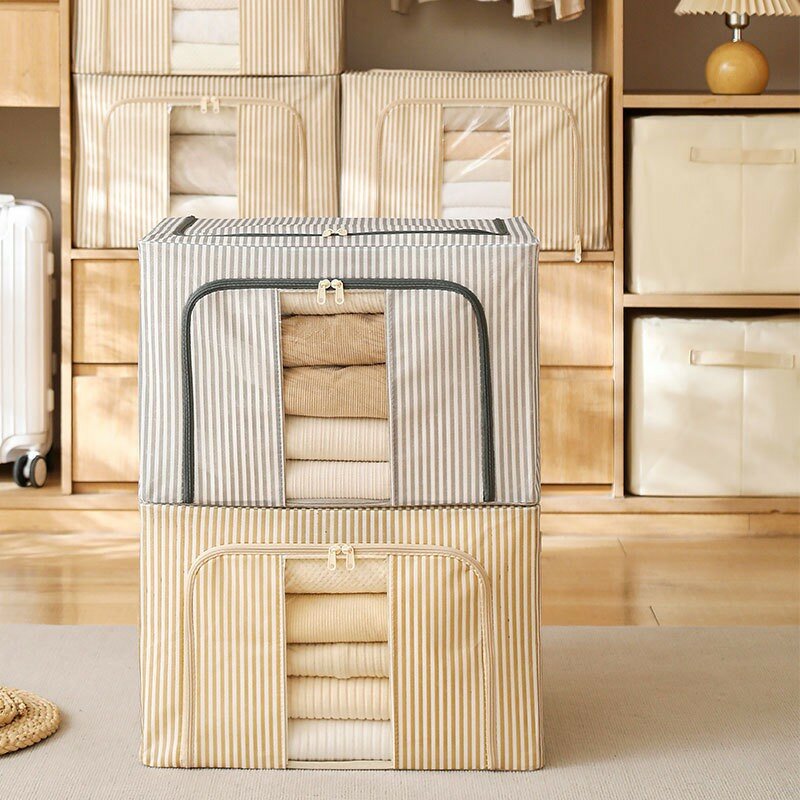Утолщенный складной ящик для хранения, органайзер для одежды, очень большой ящик для хранения для домашнего использования, органайзер для одежды, оптом.
