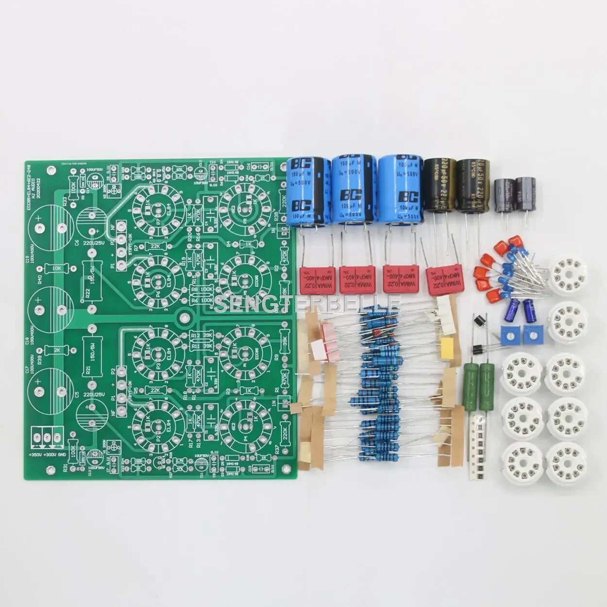 Стерео ламповый усилитель SENGTERBELLE 13Вт+13Вт Diy Kit