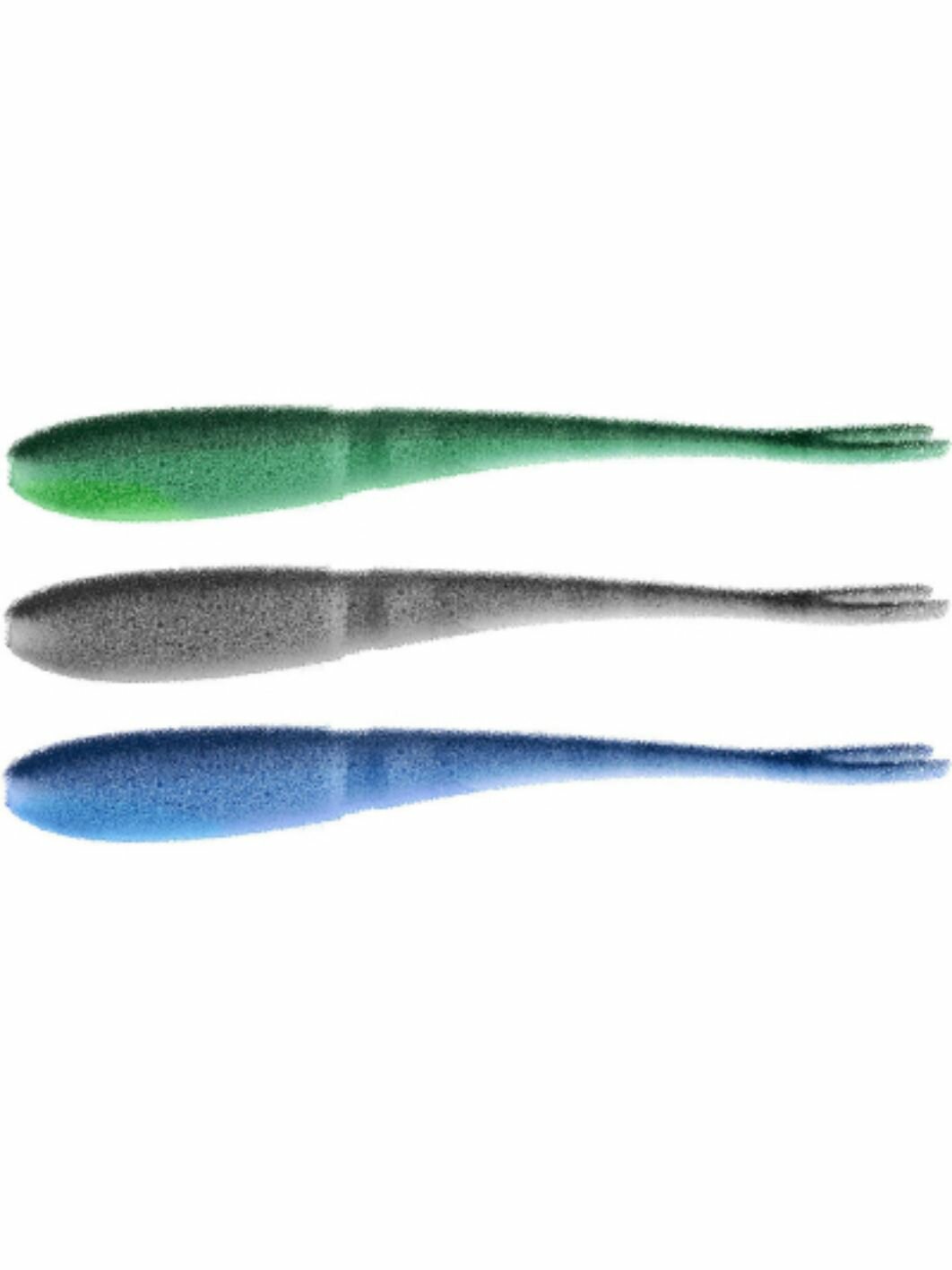 Рыбка поролоновая APS SLUG 255 мм #SET-1, 3 шт