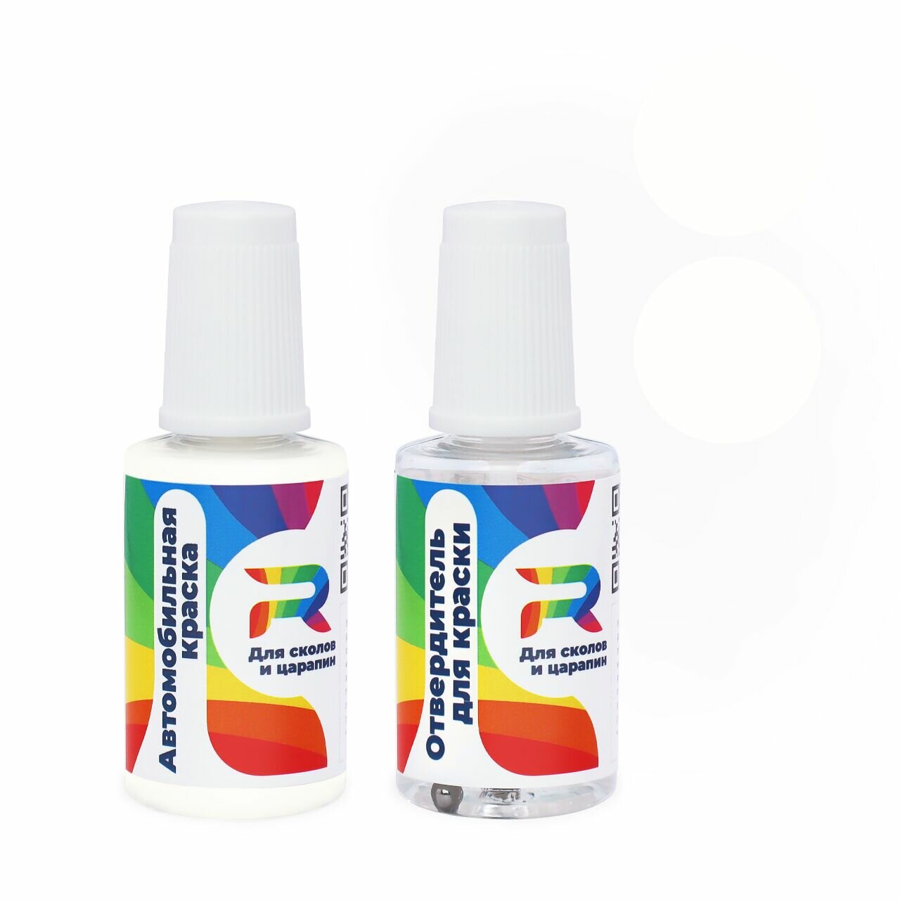 Подкраска для сколов и царапин авто VAZ 201 - Белый (Акриловая краска, Солид, Белый)
