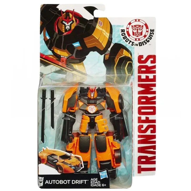 Трансформеры игрушки Hasbro Transformers Robots in Disguise Autobot Drift