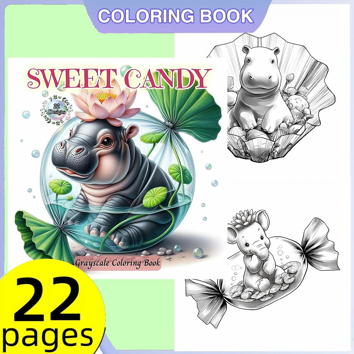 Книга для раскрашивания арт-раскраска для детей и взрослых Творчество, вдохновение и отдых