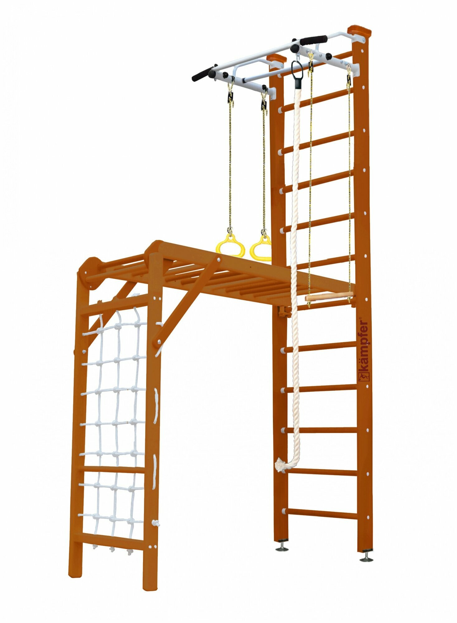 Шведская стенка Kеmfer Union Ceiling (№3 Классический Высота 3 м белый турник)