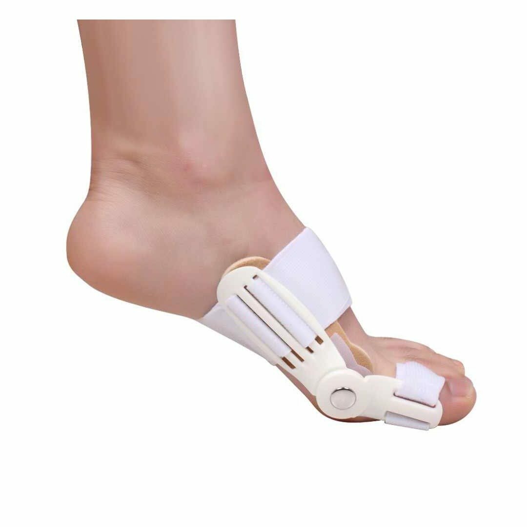 ShinVal (ШинВал) при вальгусной деформации большого пальца стопы, крем+шина. Сашера-Мед