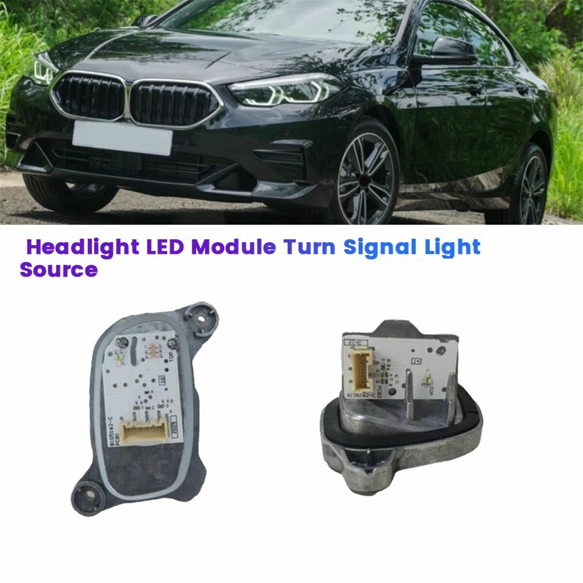 2X Правый Светодиодный Источник Сигнала Поворота + Дневные Ходовые Огни Для BMW F40 20-22