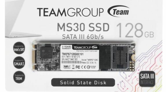 128 ГБ SSD M.2 накопитель Team_Group MS30 (TM8PS7128G0C101)