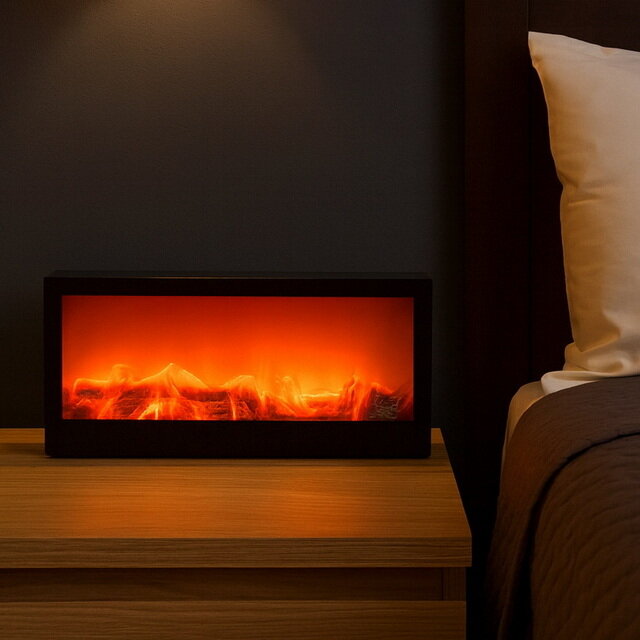 Светодиодный камин Brunn Gvene 45*20 см, на батарейках, Koopman, ASX000500