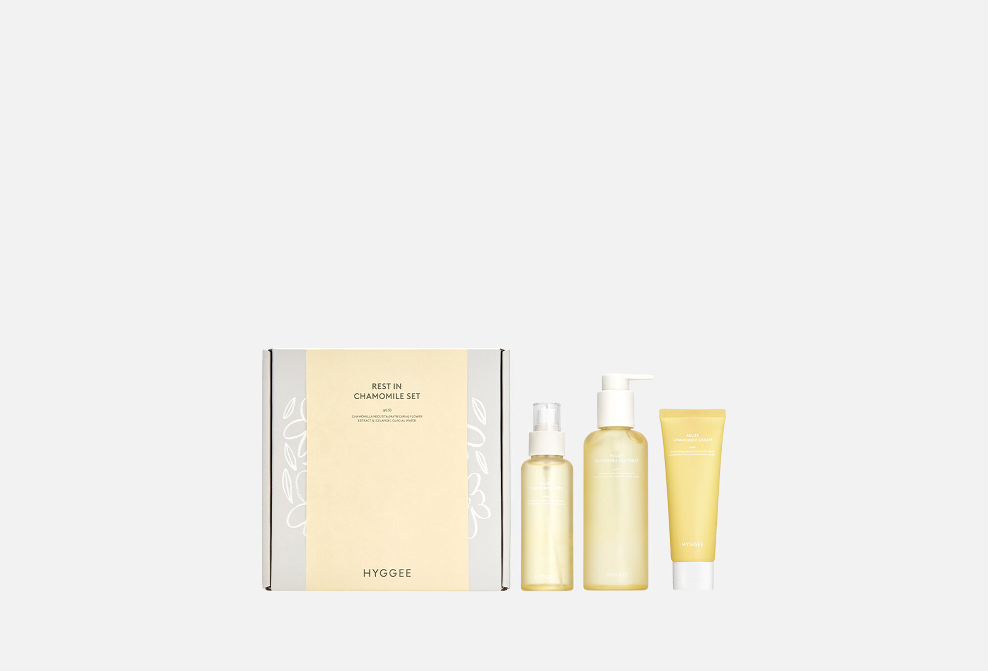 Набор для ухода за кожей HYGGEE REST IN CHAMOMILE SET