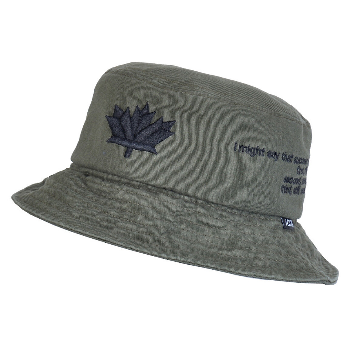 Зеленые кепки для рыболовов аниме ICON DSQ, складные солнцезащитные шляпы, ведерки для женщин и мужчин