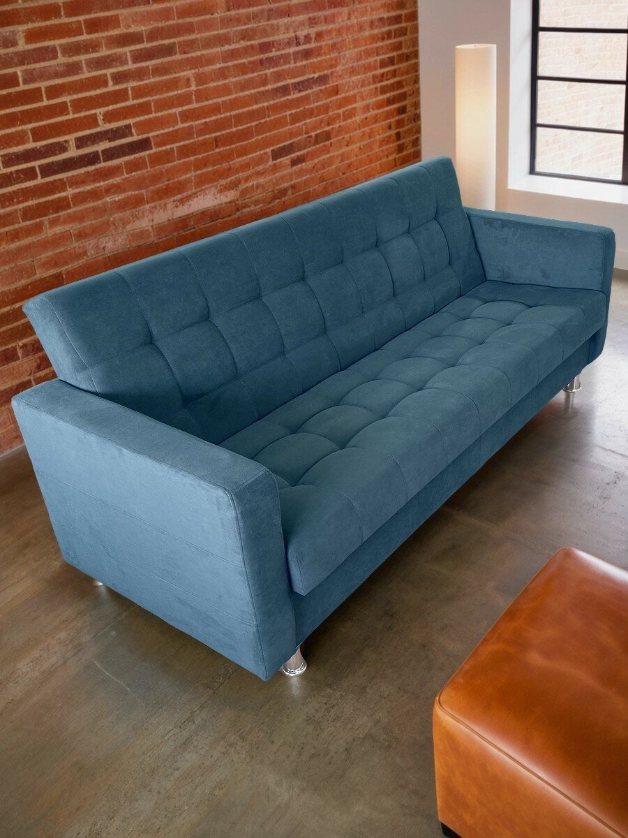 Диван прямой Стильные кресла Ромео 215 x 85 x 93 см