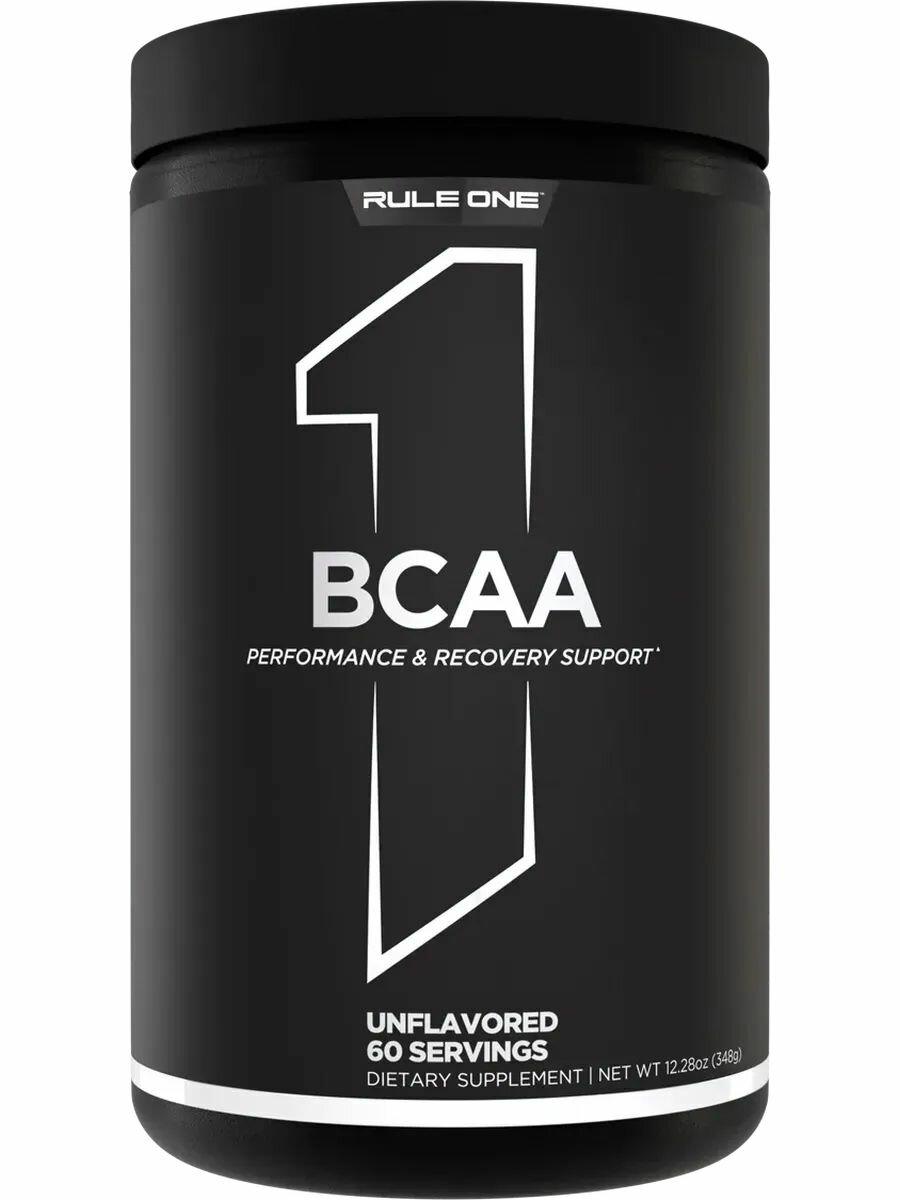 Комплекс из трёх аминокислот (BCAA), Rule One, 348 грамм, 60 порций