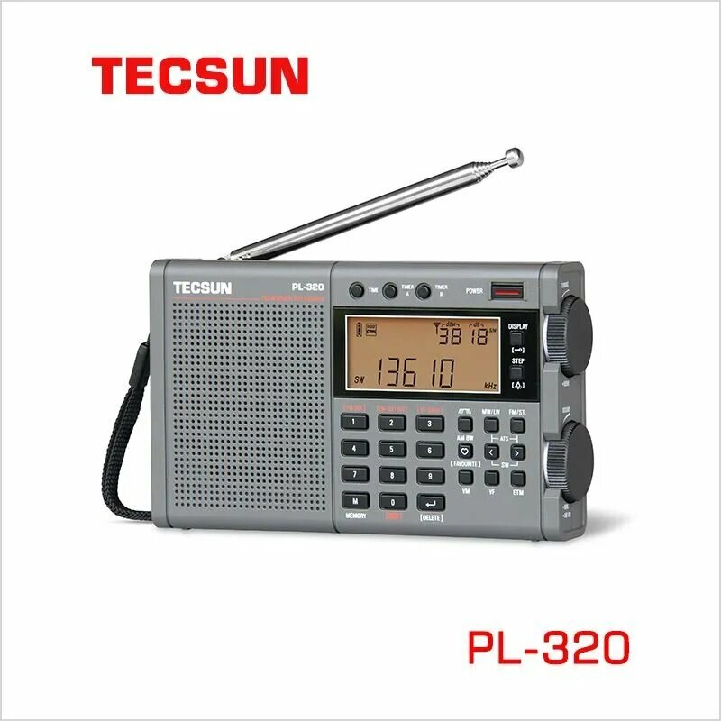 Tecsun PL-320 для студенческих экзаменов Радио кампуса Цифровой демодулятор Радио Muitiband