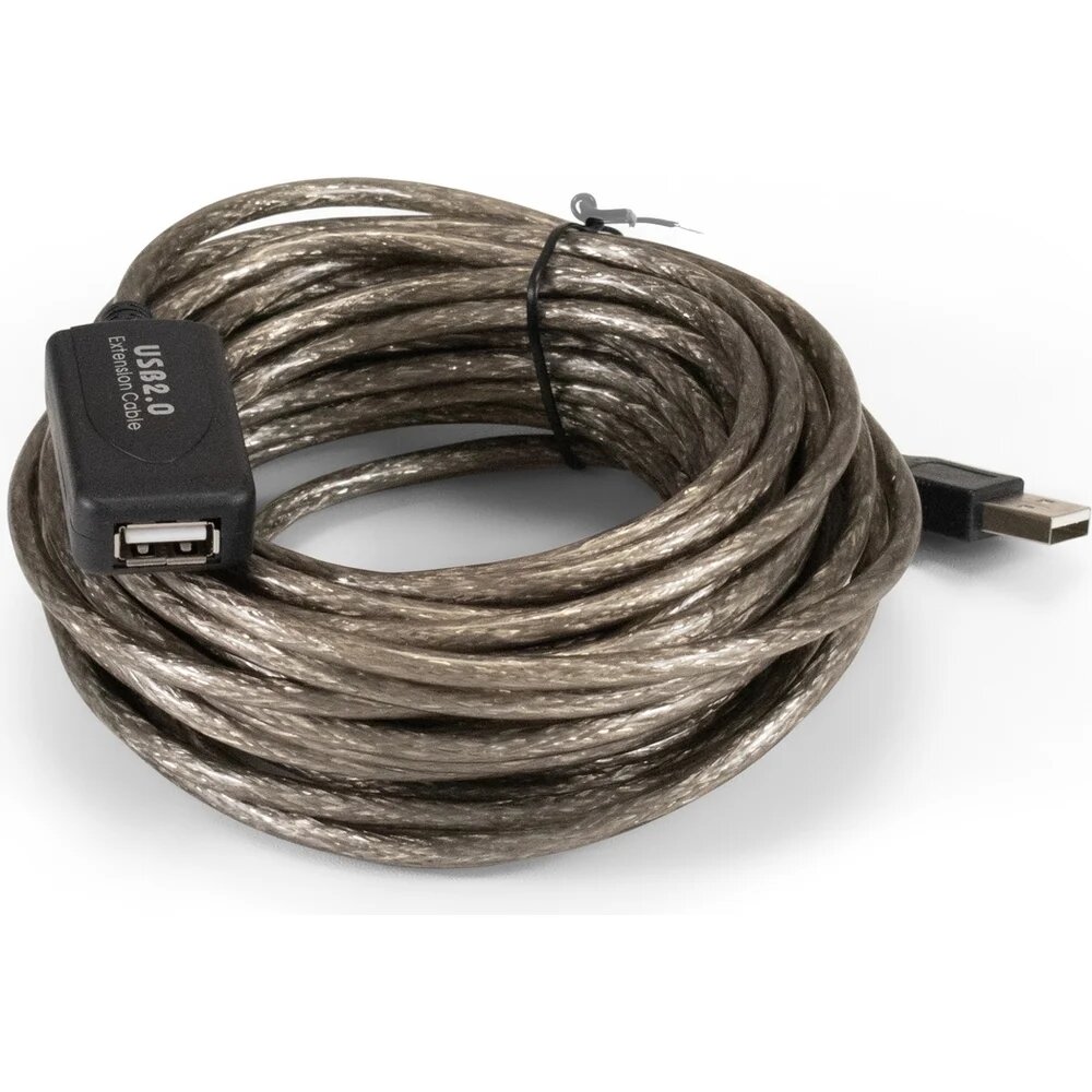 ExeGate Удлинитель активный USB2.0-repeater EX-UAE-AMAF-10.0 Am Af, 10м 294767