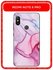Чехол на Xiaomi Redmi Note 6 Pro / Сяоми Редми Нот 6 Про с принтом "Розовые мрам...