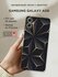Чехол на Samsung Galaxy A06 / Самсунг Галакси А06 с принтом "Черные полигоны"