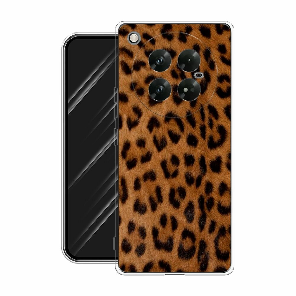 Чехол на Infinix Zero 40 5G / Инфиникс Зеро 40 5G с принтом "Мех леопарда" — фото 1