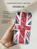 Чехол на Apple iPhone XR / Айфон XR с принтом "Флаг британский"