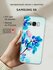 Чехол на Samsung Galaxy S8 / Самсунг Галакси С8 с принтом "Голубая орхидея"