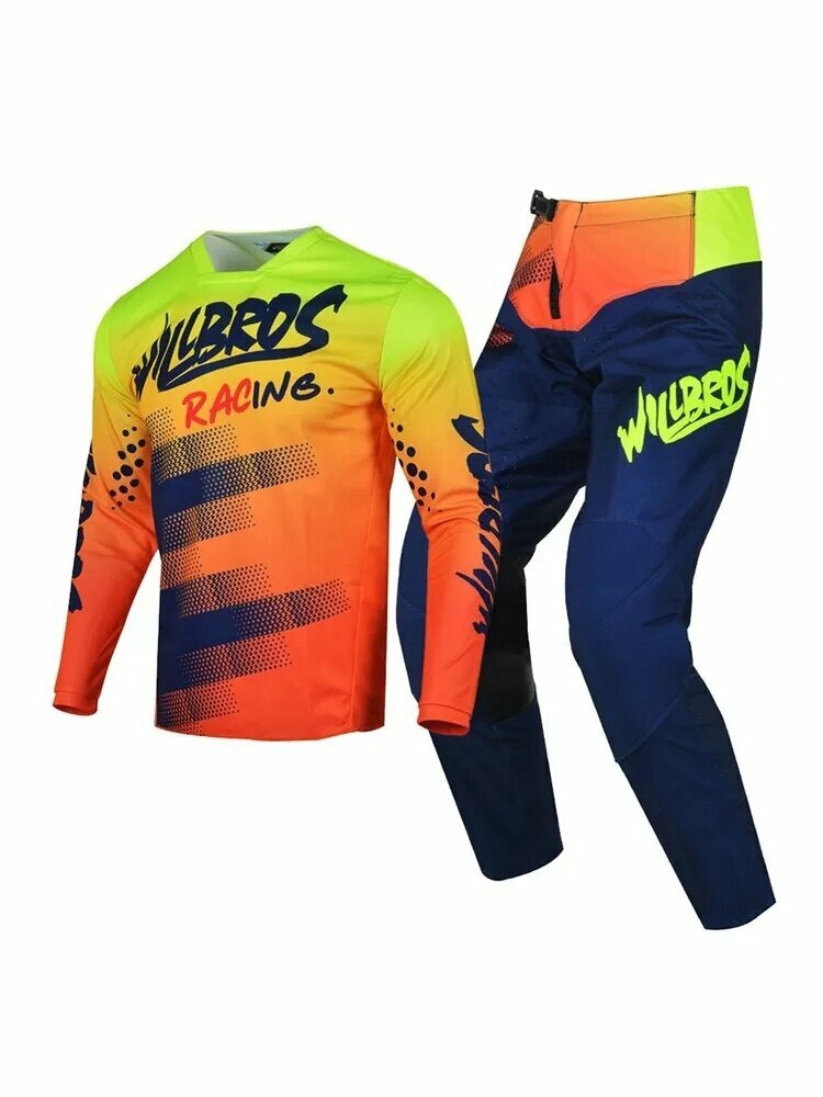 Комбинезон для картинга, размер: S, цвет: оранжевый