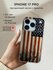 Силиконовый чехол на Apple iPhone 17 Pro / Айфон 17 Про с принтом "США"