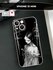 Чехол на Apple iPhone 13 mini / Айфон 13 мини с принтом "Грустная готическая дев...
