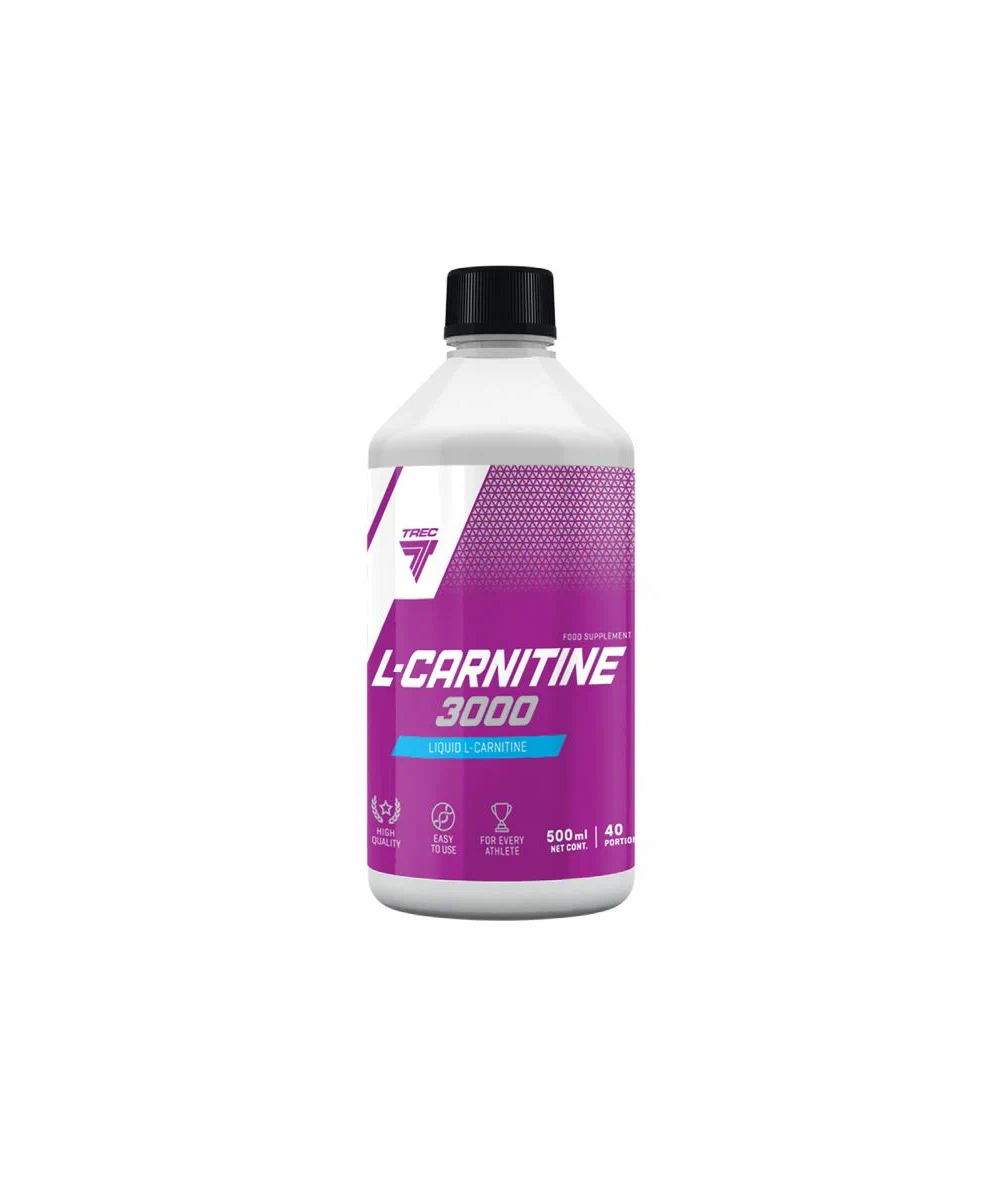 Trec Nutrition L-CARNITINE 3000 500 мл (Абрикос) - Жидкий L-Карнитин для Жиросжигания и Энергии