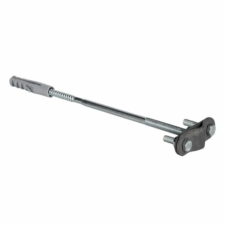 Держатель фасадный EKF PROxima, длина 250 мм, сталь оцинкованная